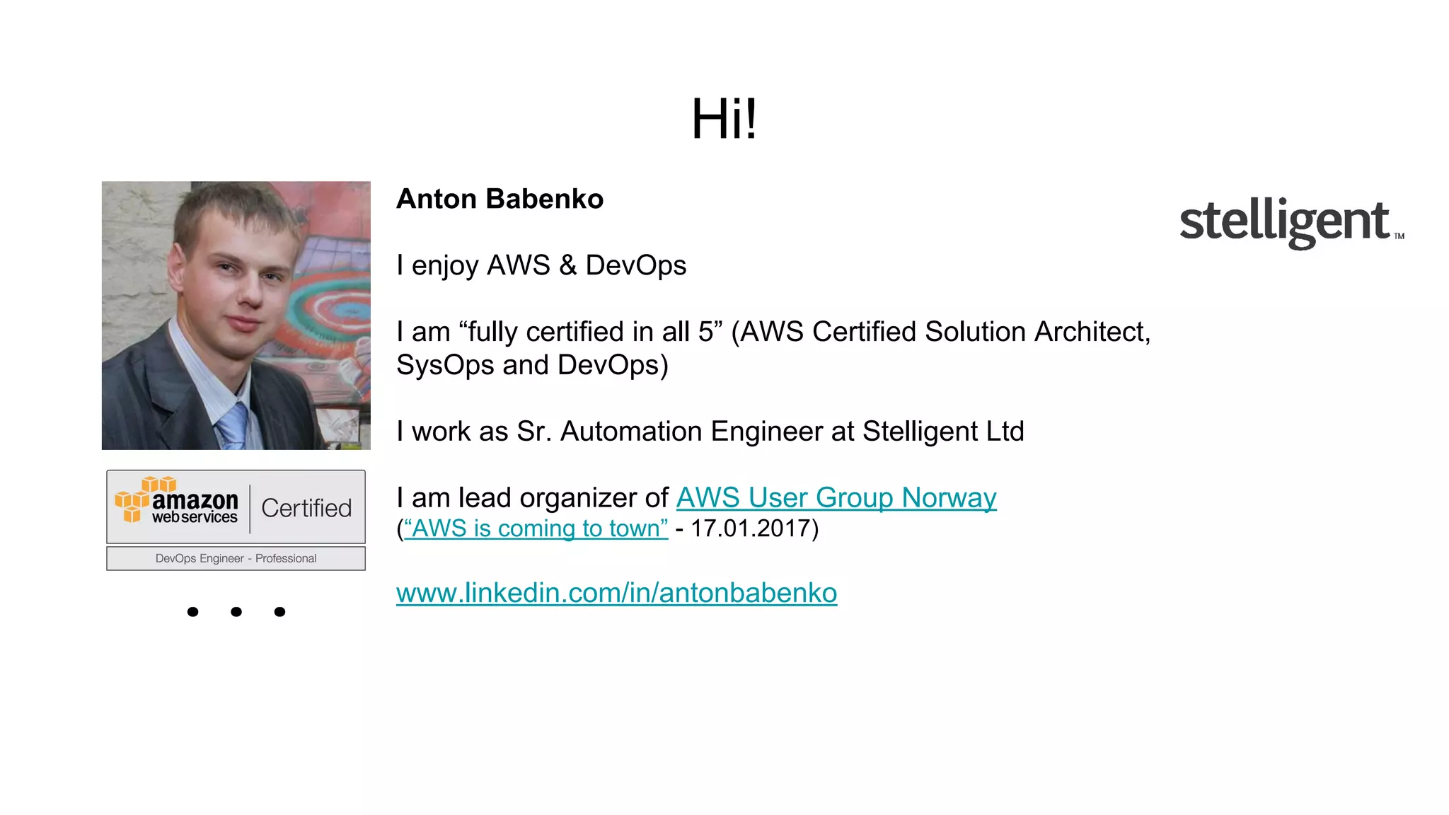 Continuous delivery in AWS | PDF