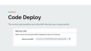 Continuous delivery with aws and bitbubket | PPTX | Cloud Computing | Internet