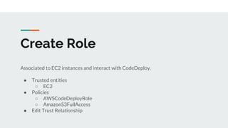 Continuous delivery with aws and bitbubket | PPTX | Cloud Computing | Internet