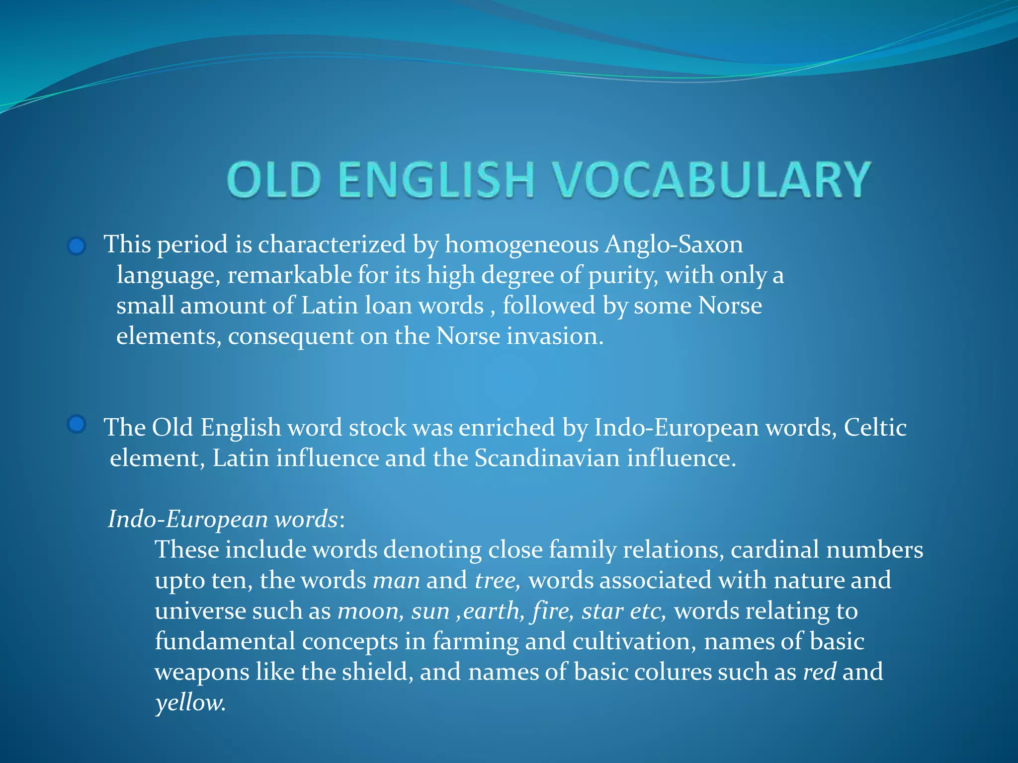 Old English Literature | PPTX