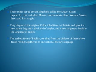 Old English Literature | PPTX