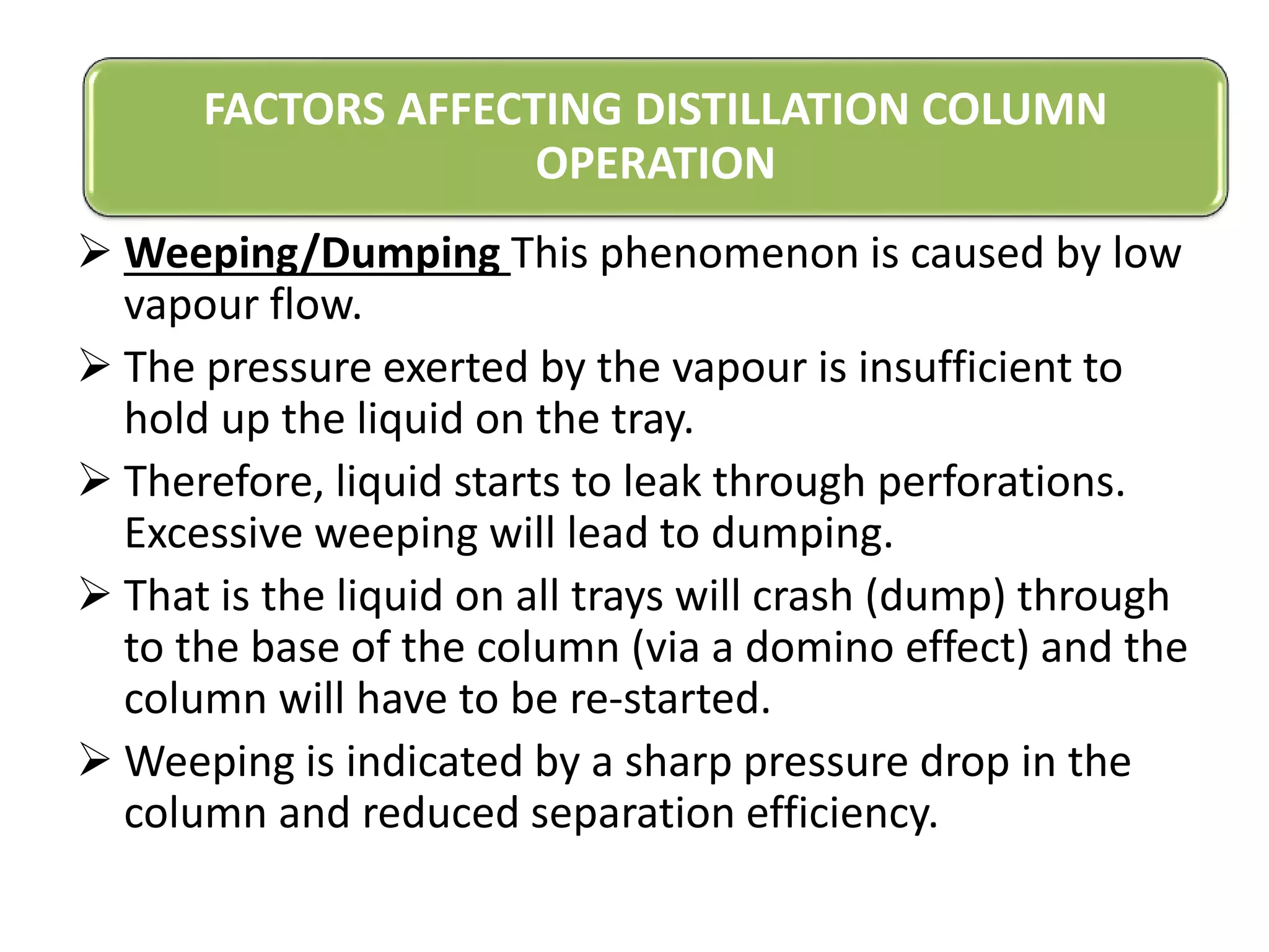 Continuous Distillation With Reflux Ratio Pptx