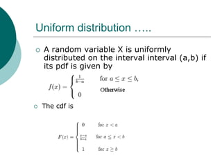 Continuous distributions | PPTX | Physics | Science