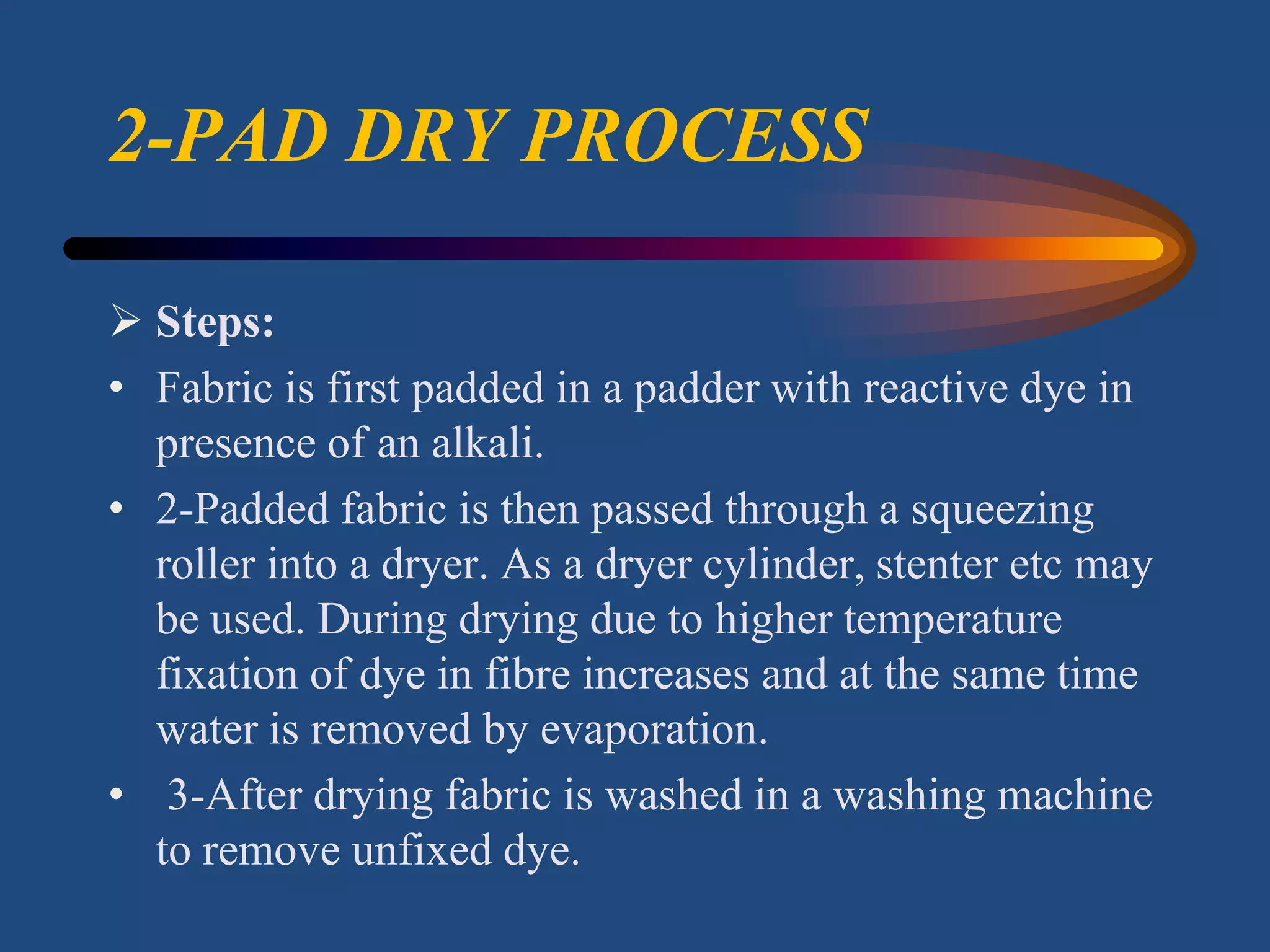 Continuous dyeing machine | PPT