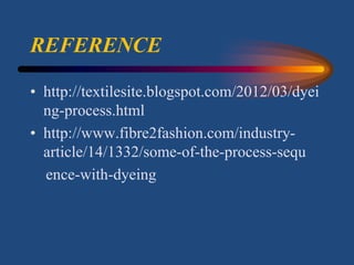 Continuous dyeing machine | PPT