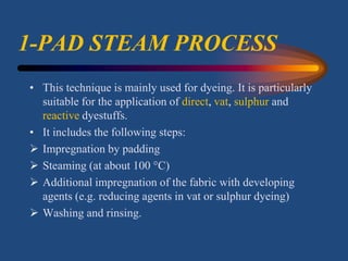 Continuous dyeing machine | PPT