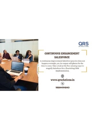 Continuous Enhancement Salesforce.pdf | Computer Software and Applications | Computing