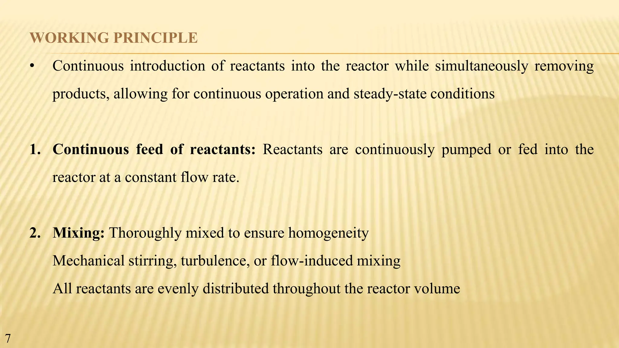 CONTINUOUS FLOW REACTORS WORKING PRINCIPLE, ADVANTAGEES ,DISADVANTAGES ,SYNTHETIC APPLICATION ...
