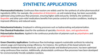 CONTINUOUS FLOW REACTORS MPC202T Advanced Organic Chemistry - 2.pptx