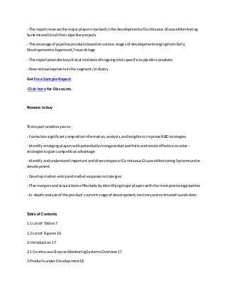 Continuous glucose monitoring systems