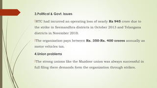 reasons forContinuous hike in rtc fares | PPT