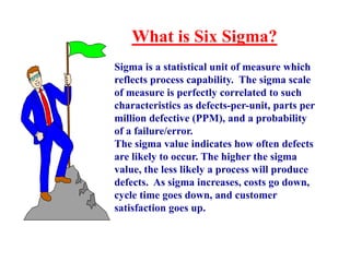 Continuous improvement 6 sigma | PPT
