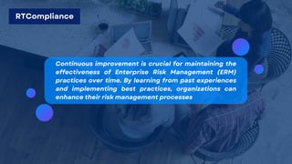 Continuous Improvement in Enterprise Risk Management | PDF