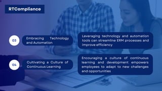 Continuous Improvement in Enterprise Risk Management | PDF