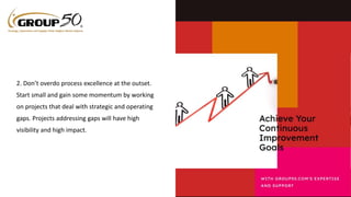 Continuous Improvement Programs By Group50 | PPT