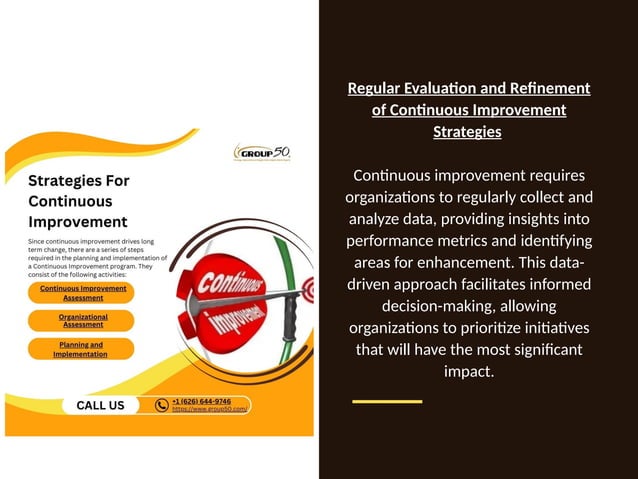 The Importance of Continuous Improvement Strategies for a Profitable ...