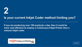 Continuous Inkjet Printer - Linx Printing Technologies USA | PPT