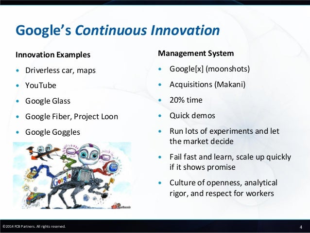 The Disciplines of Continuous innovation