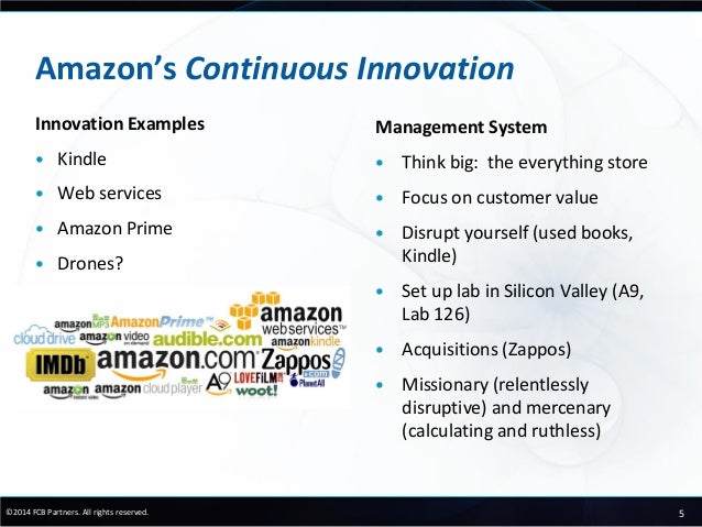 Continuous Innovation Approach