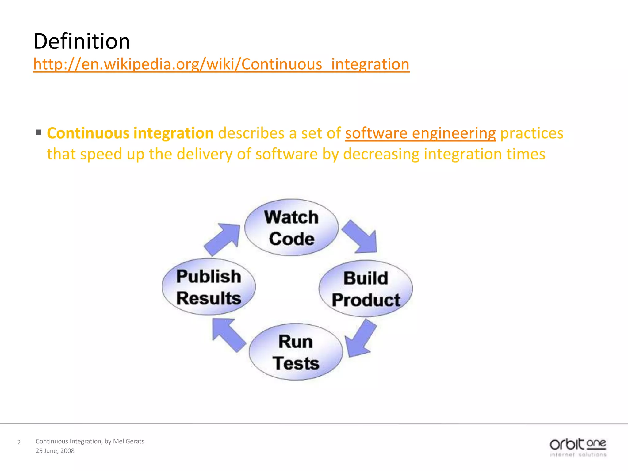 Continuous Integration | PPTX