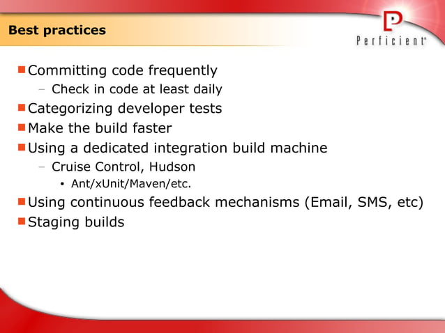 Continuous Integration | PPT