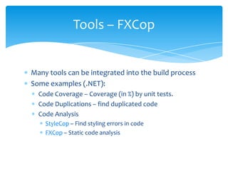 Introduction to Continuous integration | PPT