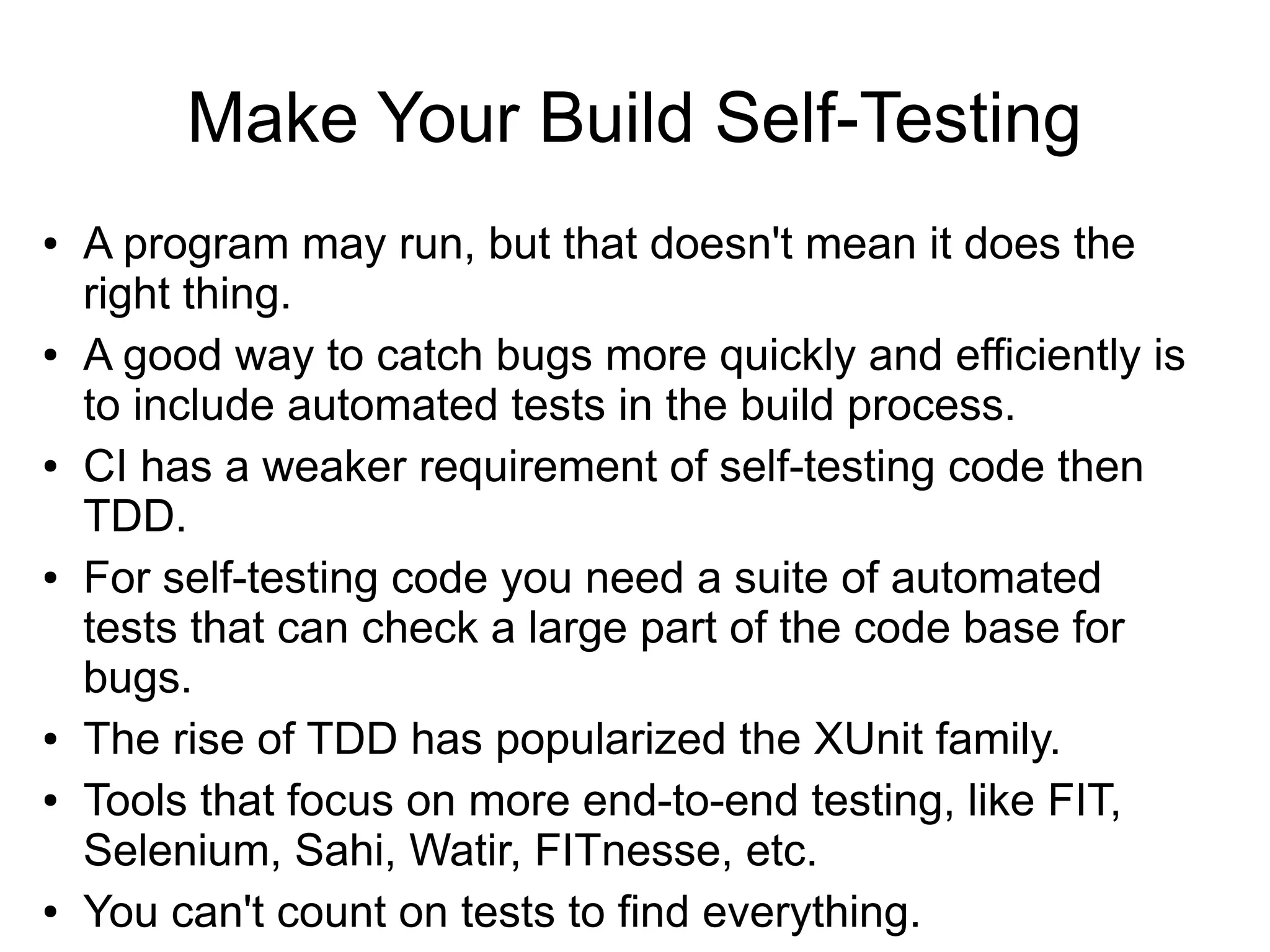 Continuous integration (eng) | PDF