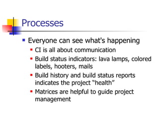 Continuous Integration | PPT