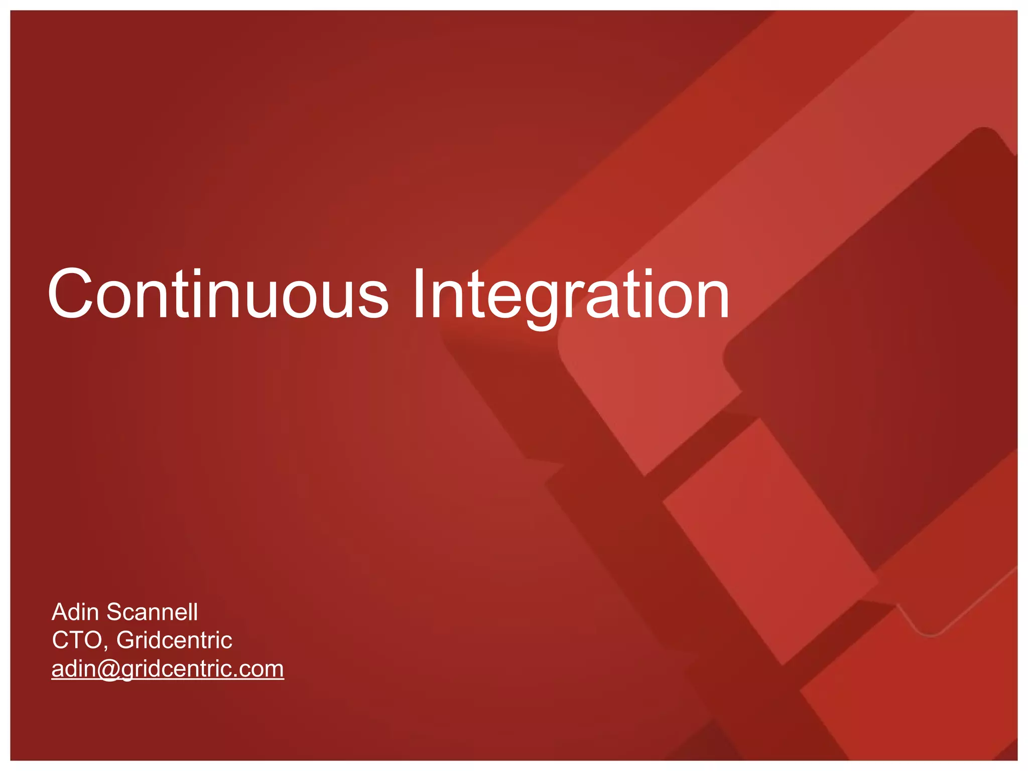 Continuous integration | PPT