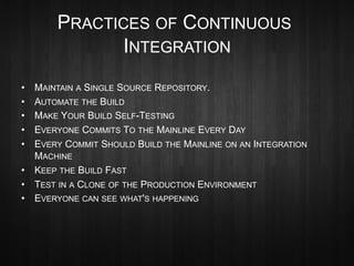 Continuous integration | PPT