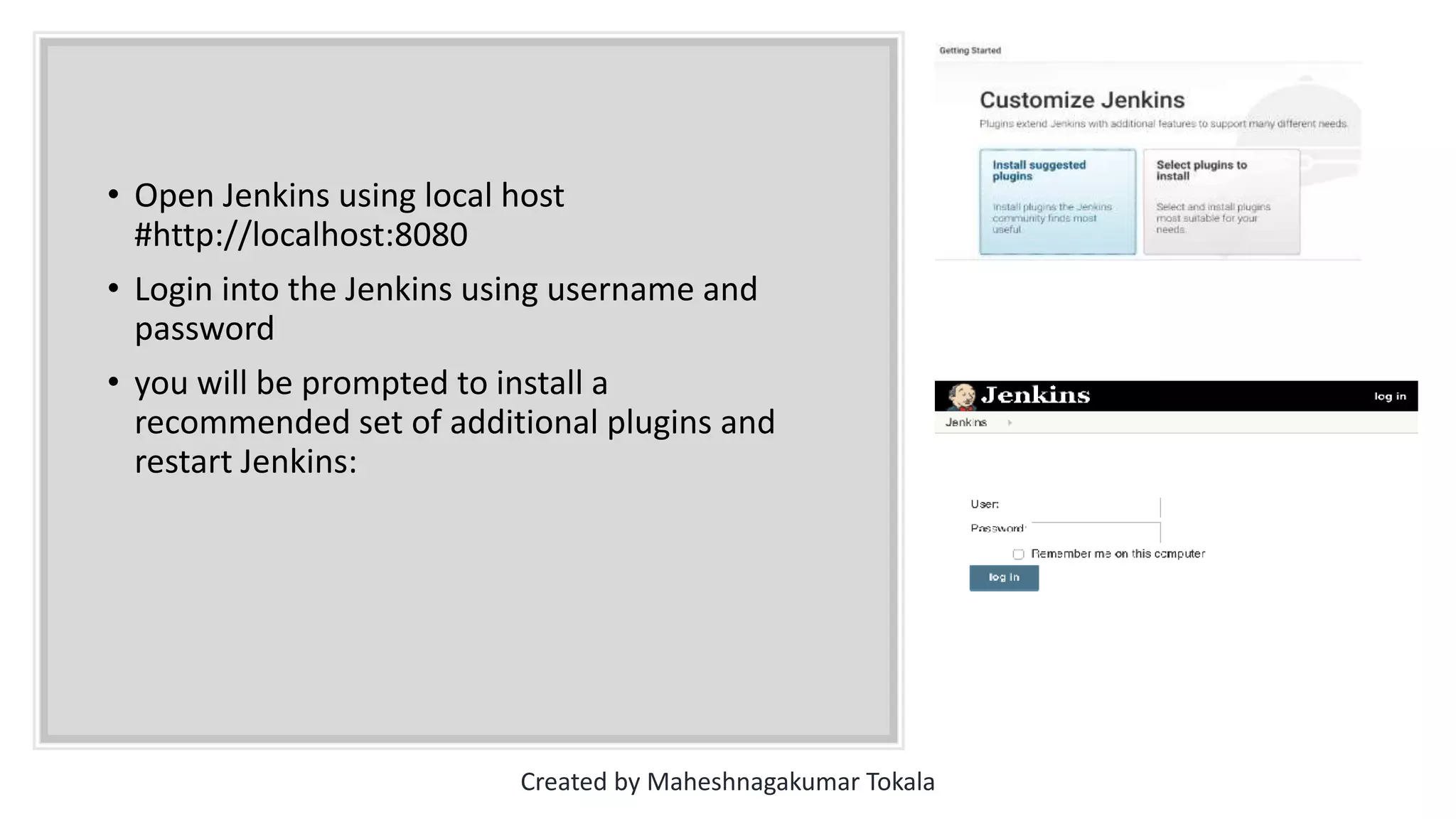 Continuous integration jenkins-installation in ec2 instace linux | PPT