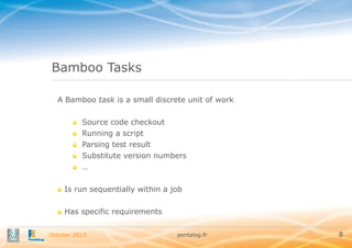 Continuous integration using Bamboo | PPTX