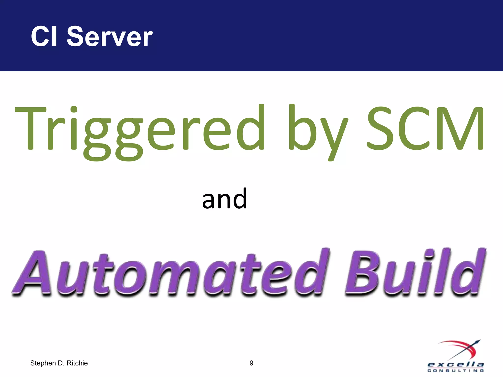 Continuous Integration: Blueprint, Toolbox, Master Craft | PPT