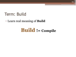 Continuous integrations - Basics | PPT