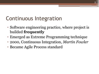 Continuous integrations - Basics | PPT