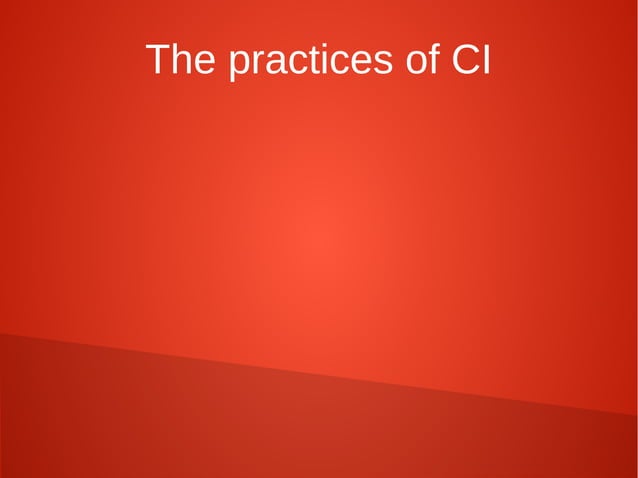 Continuous Integration using TFS | ODP | Technology & Computing