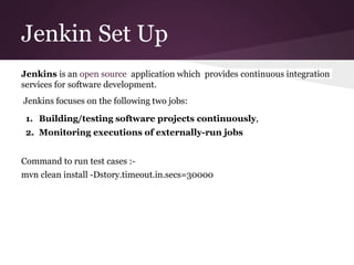 Continuous integration using thucydides(bdd) with selenium | PPT