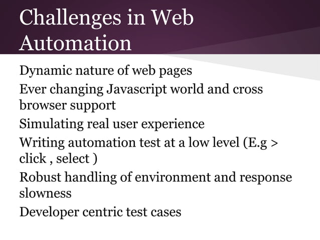 Continuous integration using thucydides(bdd) with selenium | PPT