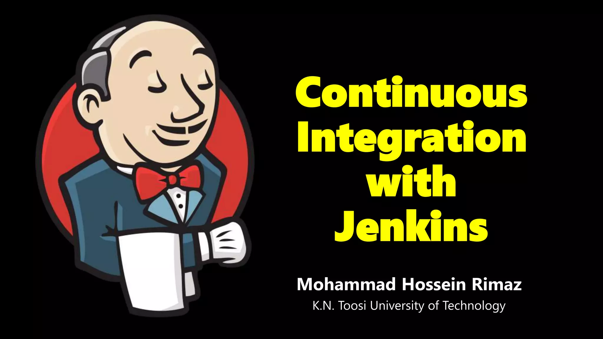Continuous integration with Jenkins | PPTX