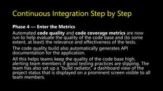 Continuous integration with Jenkins | PPTX