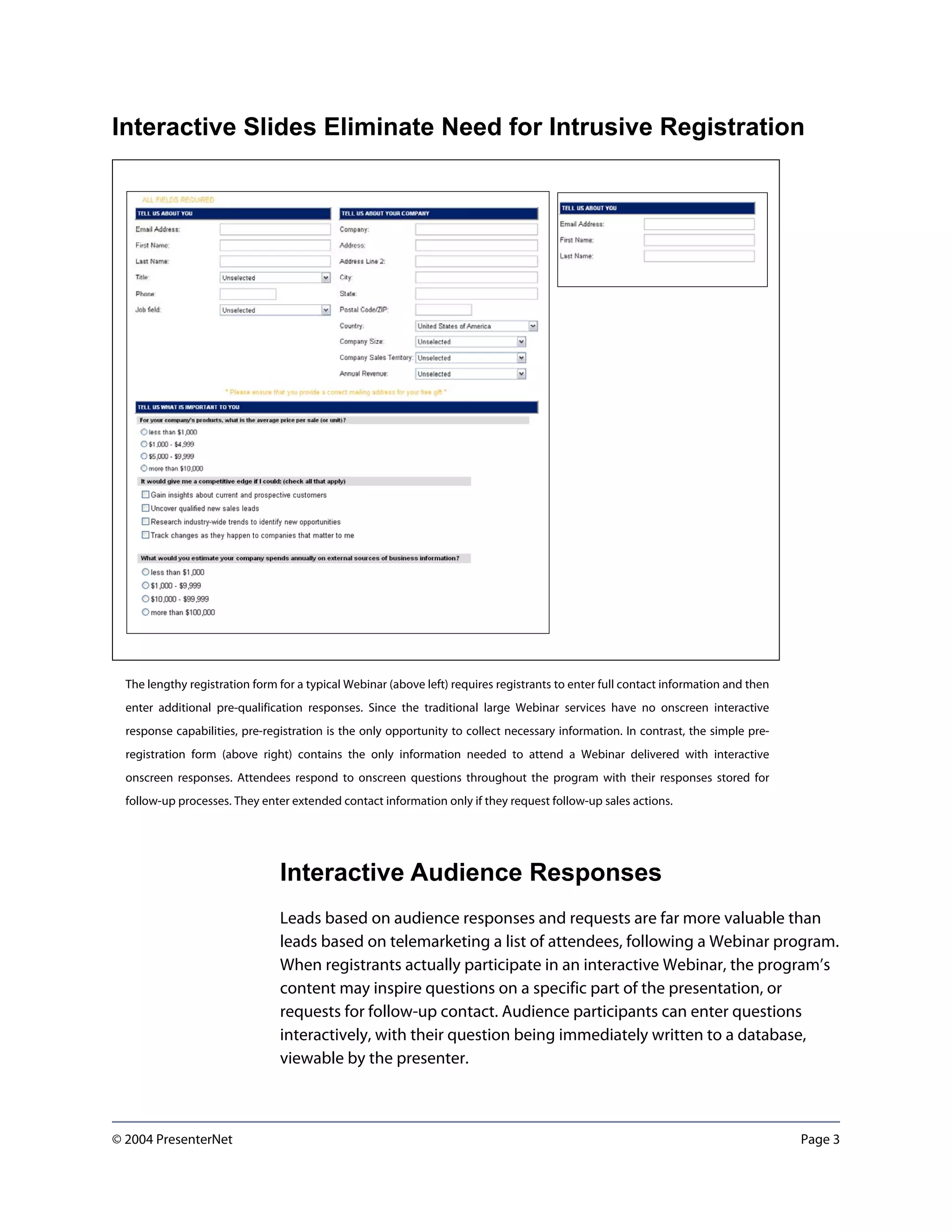 Continuous leadgeneration | PDF