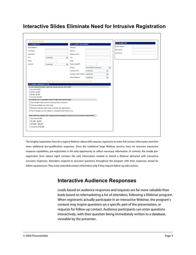 Continuous leadgeneration | PDF