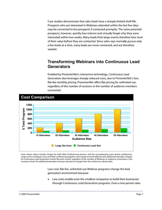 Continuous leadgeneration | PDF
