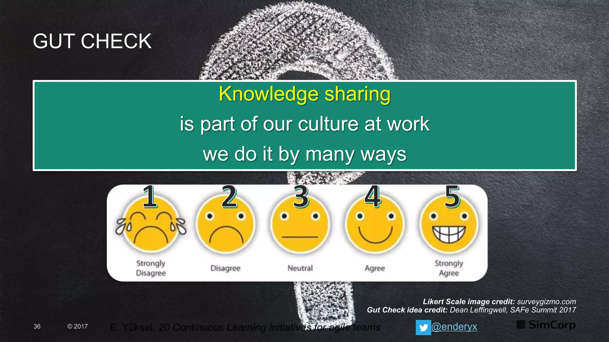 20 Continuous Learning Initiatives for Agile Teams | PPTX