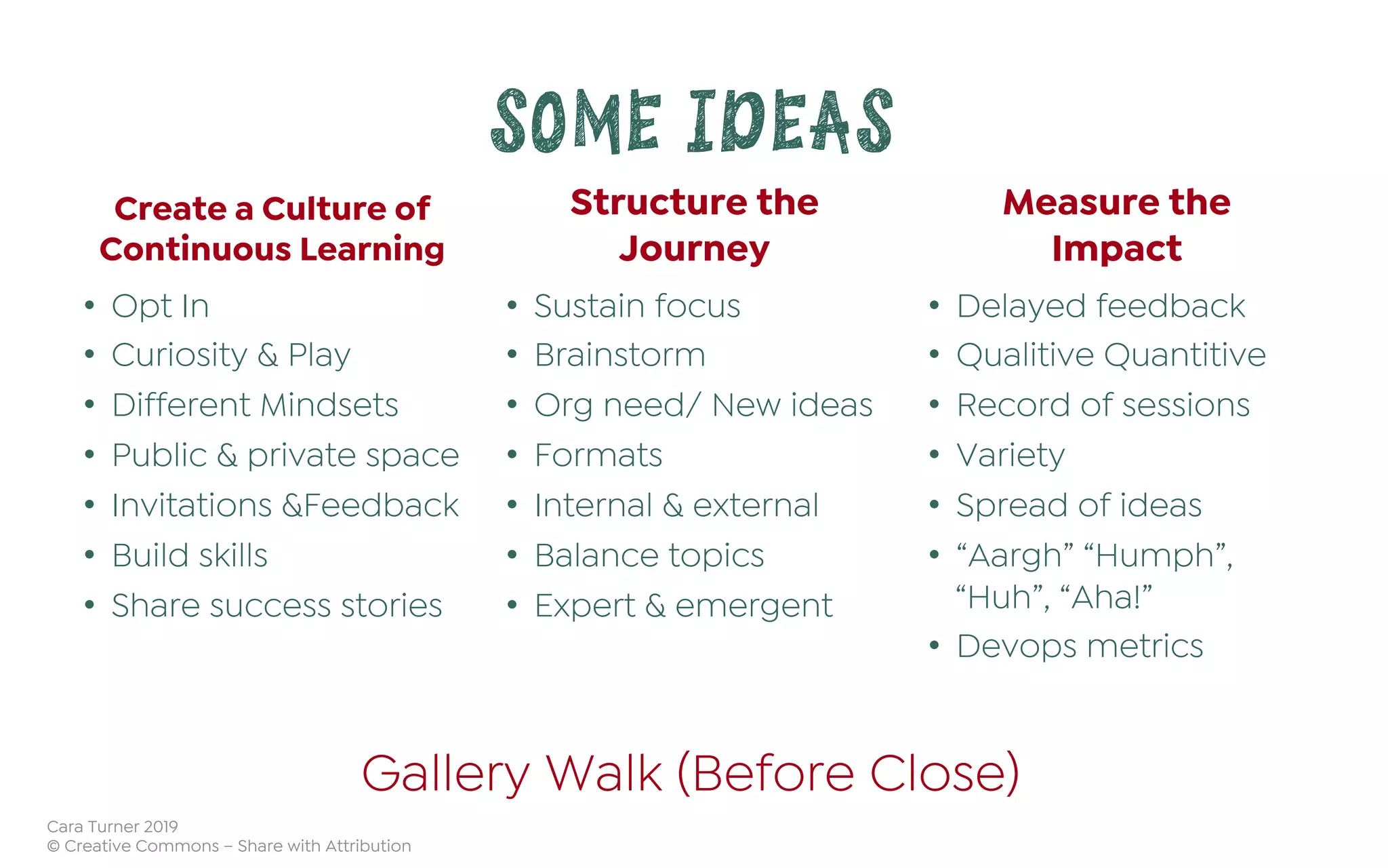 Continuous Learning at Work | PDF