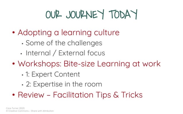 Continuous learning at work SGZA 2021 | PPT