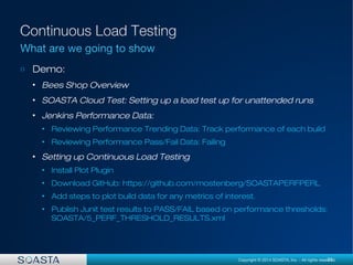 Continuous Load Testing with CloudTest and Jenkins | PPT