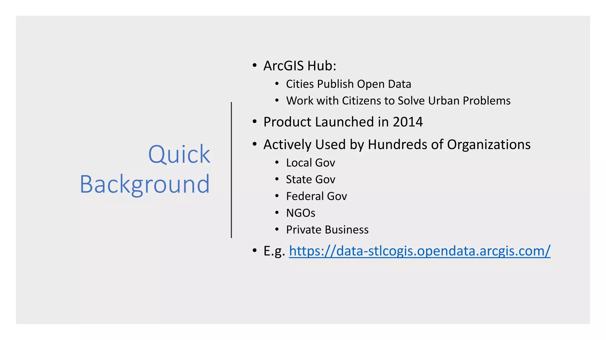Continuously delivered scalable geoservies | PPT
