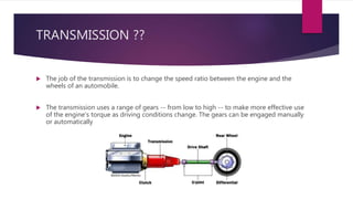 Continuously variable transmission | PPTX