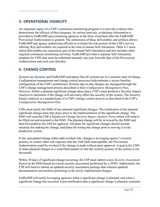 Continuous monitoring strategy_guide_072712 | PDF | Operating Systems | Computer Software and ...